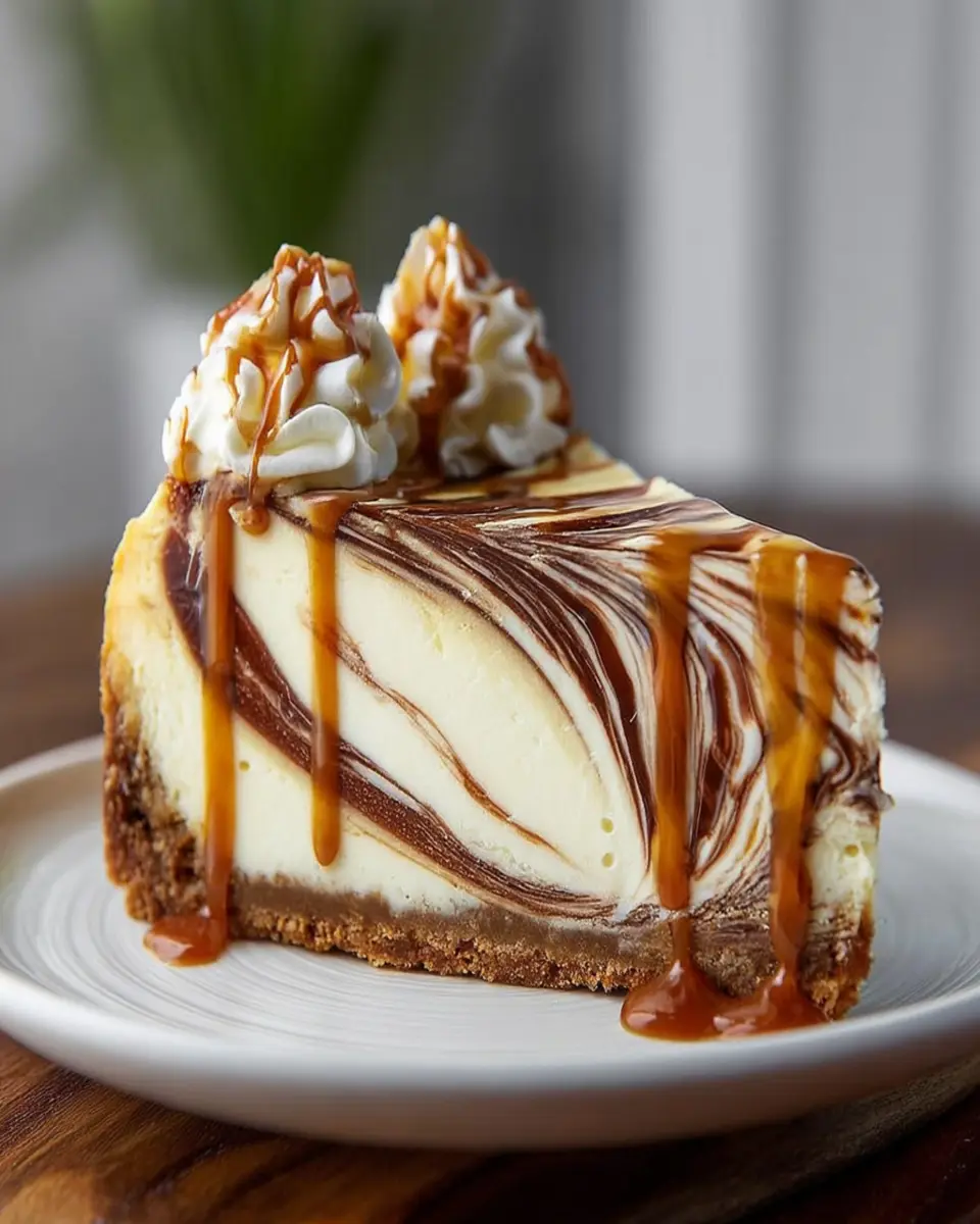 Caramel Swirl Cheesecake: Indulgent Bliss for Every Bite - Cookery Crafters