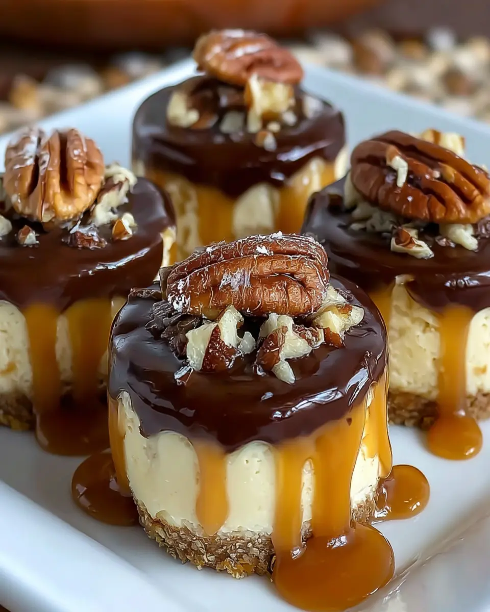 No Bake Turtle Mini Cheesecakes: Indulgent Bliss Without Oven - Cookery ...