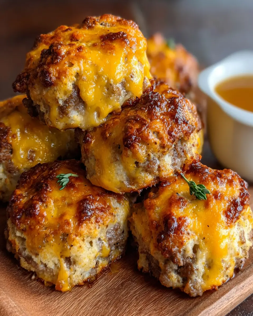 Keto Sausage Cheddar Biscuits: Irresistibly Flaky & Cheesy - Cookery ...