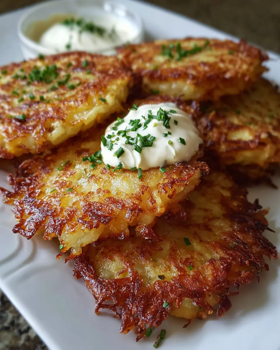 German Potato Pancakes: Irresistibly Crispy & Comforting Delight ...